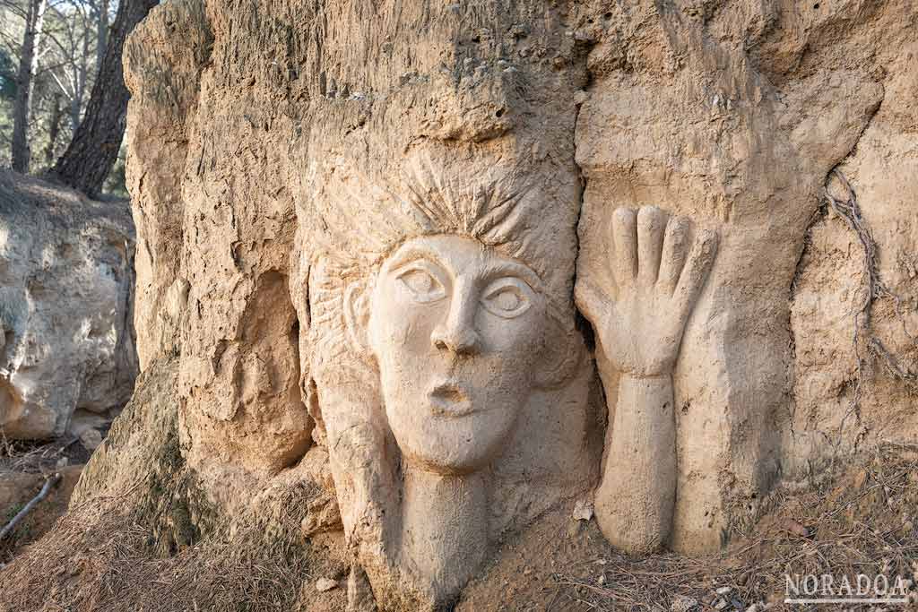 Figuras esculpidas de Falces - Noradoa